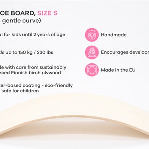 Little Arc, Curvy Board, Waldorf Board, Montessori Board, Curved ...