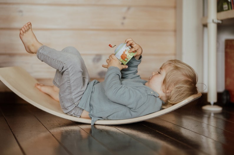 Balance Wooden Board for Toddlers Indoor Play - Etsy