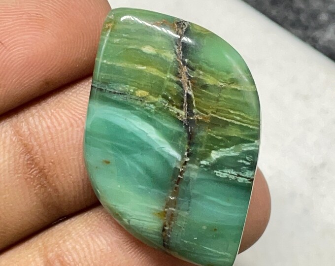 Gary Green Petrified Wood, Larsonite Cabochon, Gary Green Wood Jasper ...
