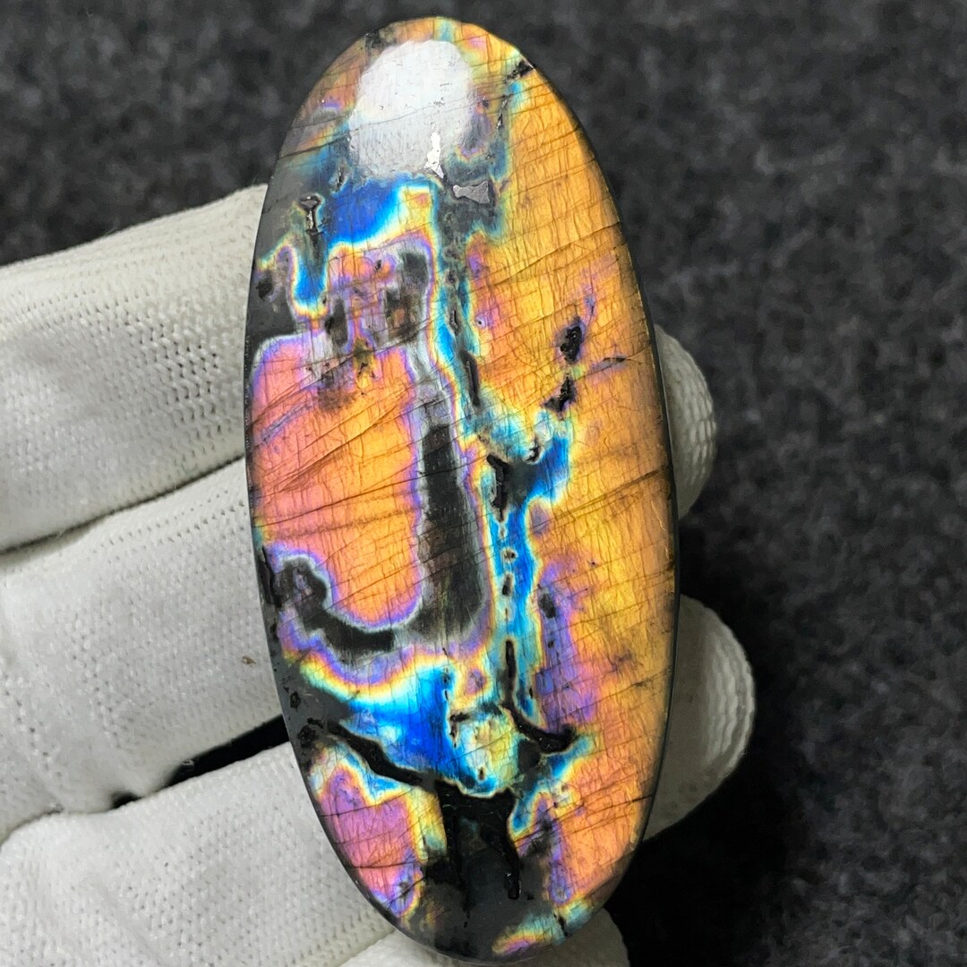 Big Size Spectrolite Cabochon, Spectrolite Labradorite Cabochon, Multi ...
