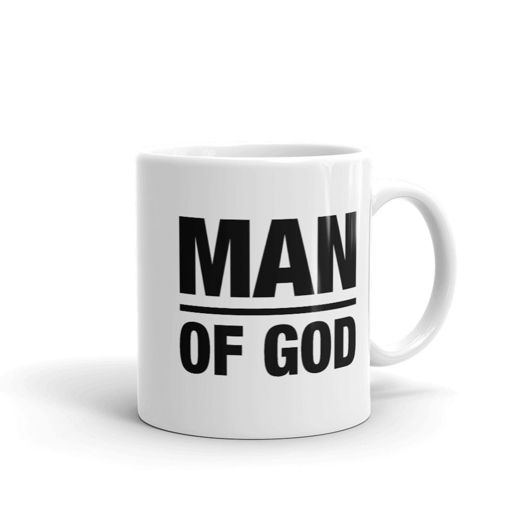 Man of God Coffee Mug, Spiritual Love Prayer Cup, Jesus Blessing Gift ...