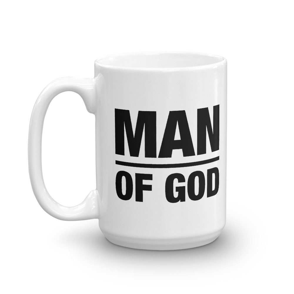 Man of God Coffee Mug, Spiritual Love Prayer Cup, Jesus Blessing Gift ...