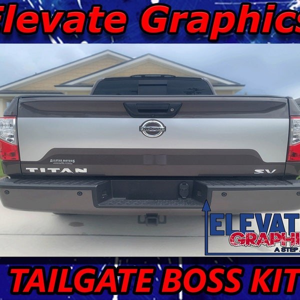 Nissan Frontier Tailgate Decals - Etsy