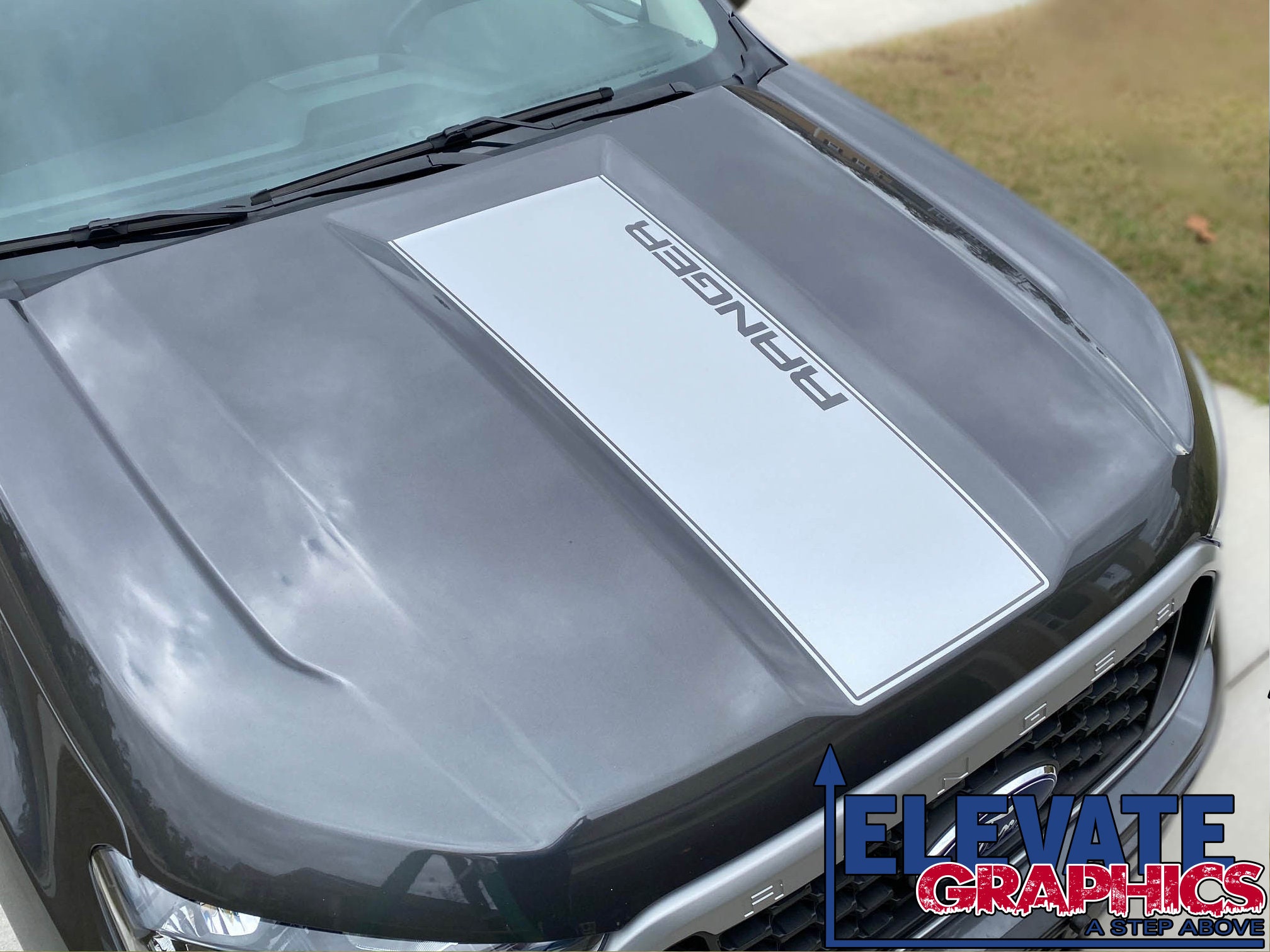Fits Ford Ranger Center Hood Graphics Vinyl Auto Stripes 3m | Etsy