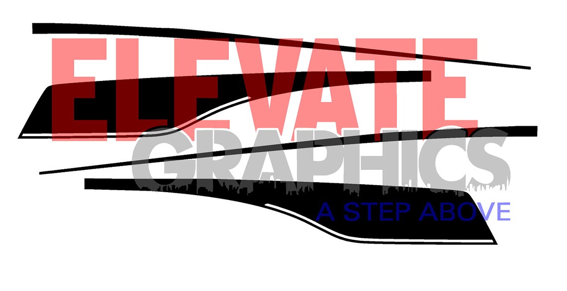 2011-2022 Fits Dodge Durango Hood Stripes Vinyl Auto Graphics - Etsy