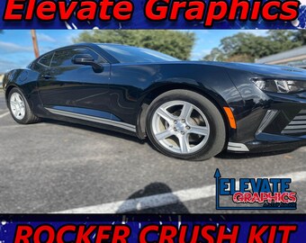 Fits Chevy Camaro Side Rocker Crush Decals 3M Auto Graphics | Etsy