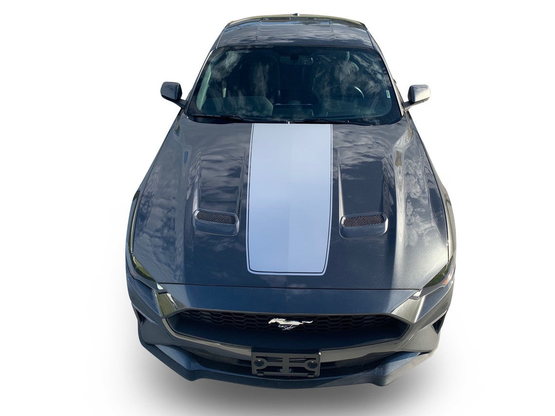 Fits Ford Mustang Hood Boss Graphics Auto Vinyl Stripes 3M | Etsy