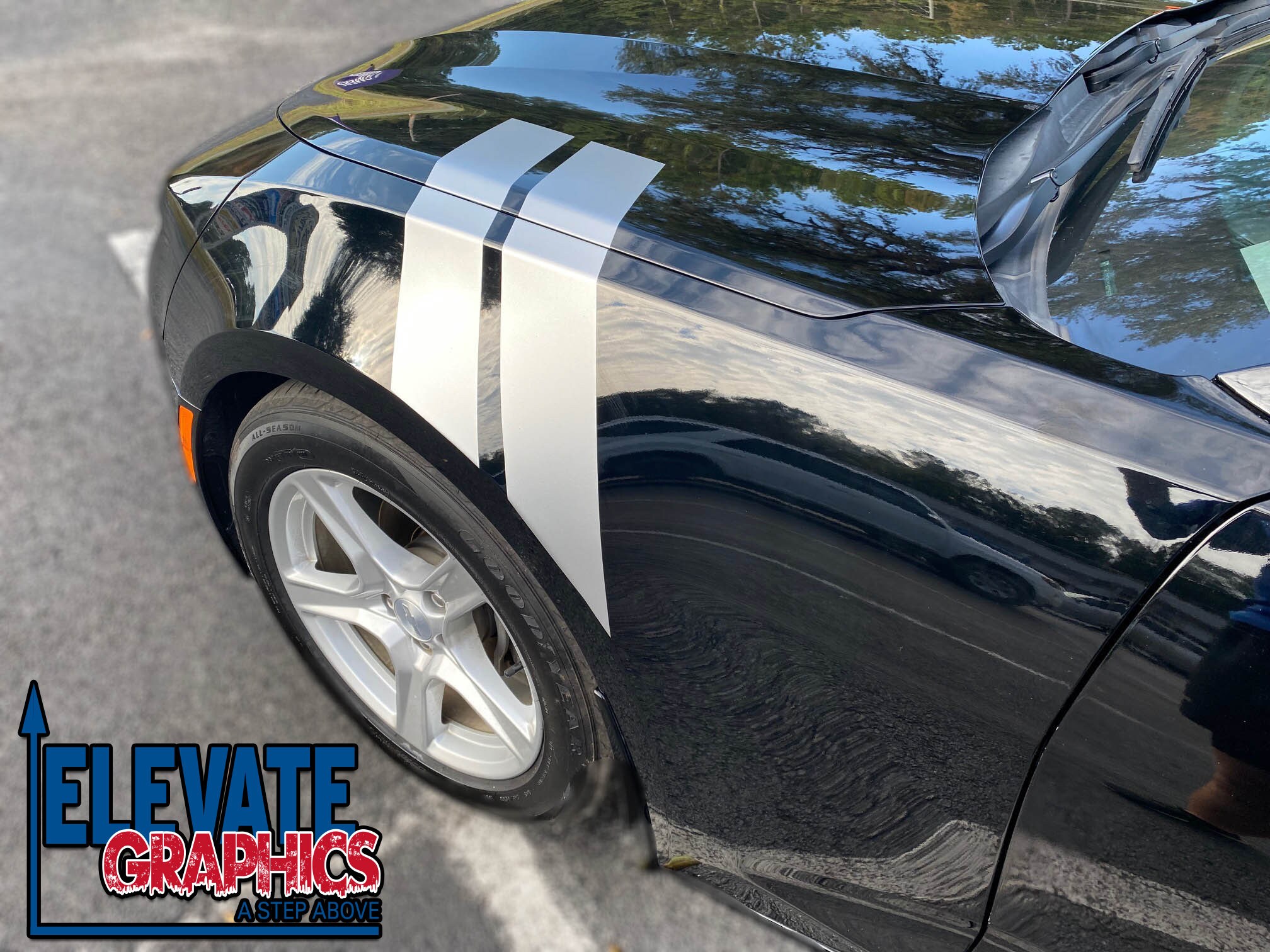 2010-2018 for Chevy Camaro Side Flash Hash Mark Stripes 3M | Etsy