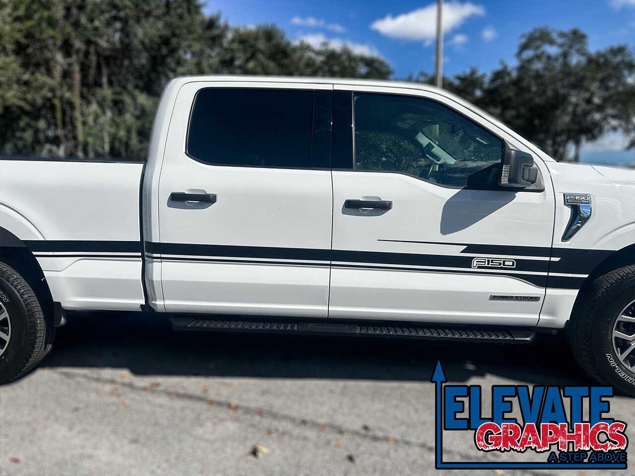 2021-2026 Fits Ford F-150 Side Runner Stripes Auto Vinyl Graphics 3M ...
