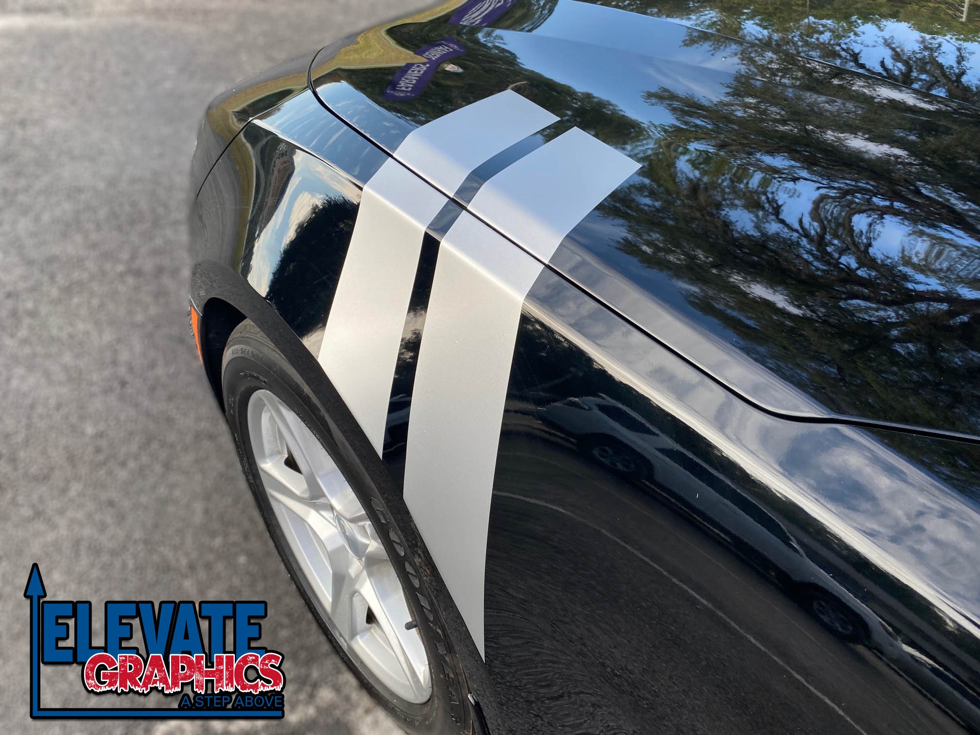 2010-2018 for Chevy Camaro Side Flash Hash Mark Stripes 3M | Etsy