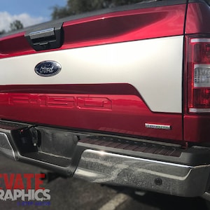 Fits Ford F-150 Solid Tailgate Graphics Years 2015-2020 Auto Vinyl ...