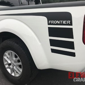 For Nissan Frontier Hood & Side Graphics Vinyl Auto Stripes 3M Decals ...
