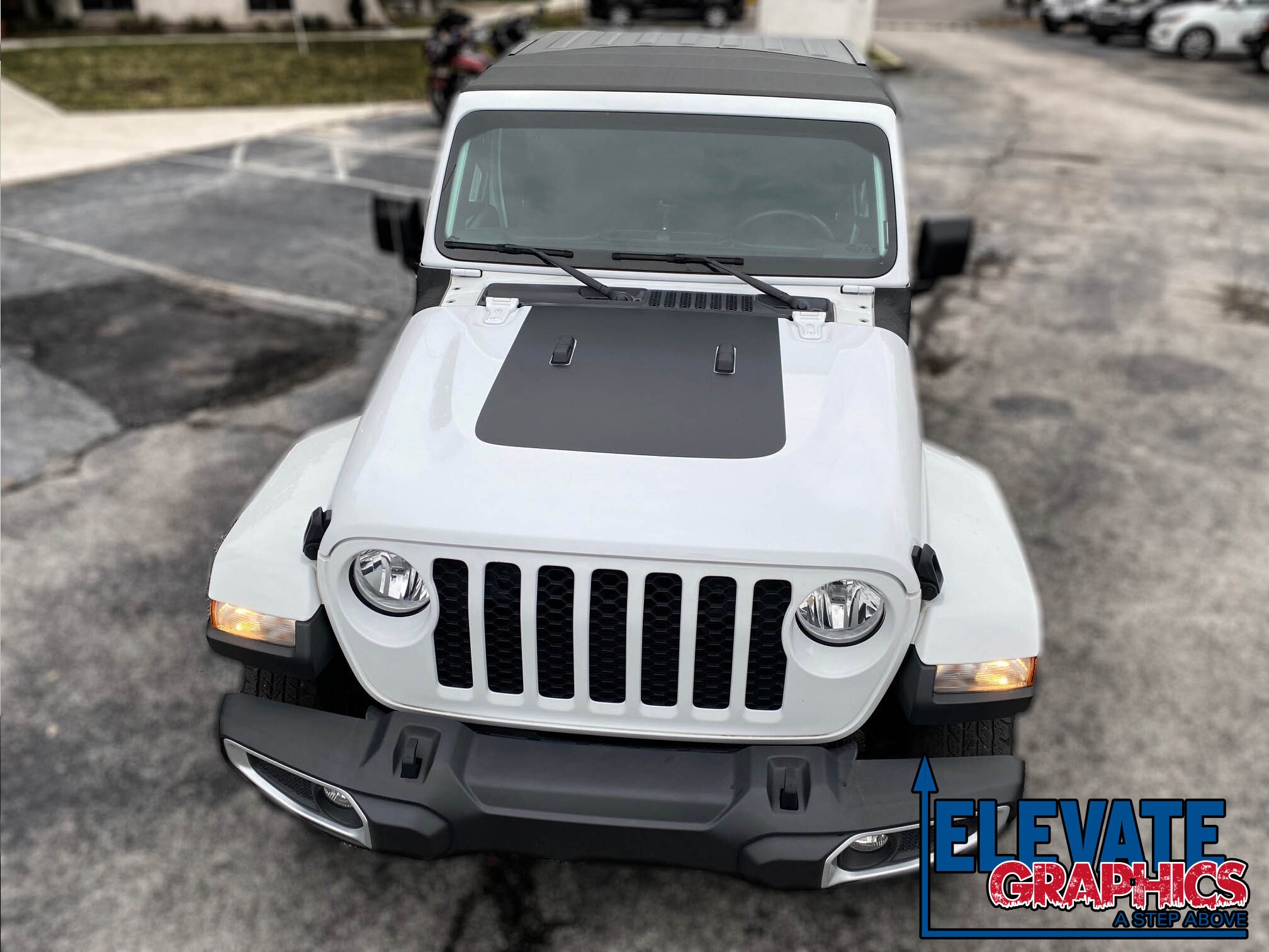 2019-2024 Fits Jeep Gladiator and Wrangler Sport Hood Beast Stripes 3M ...