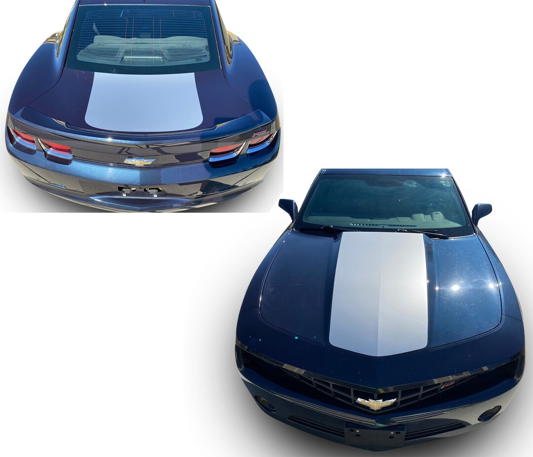 Fits Chevy Camaro Hood Rally Turbo Graphics Vinyl Auto Stripes Decals ...