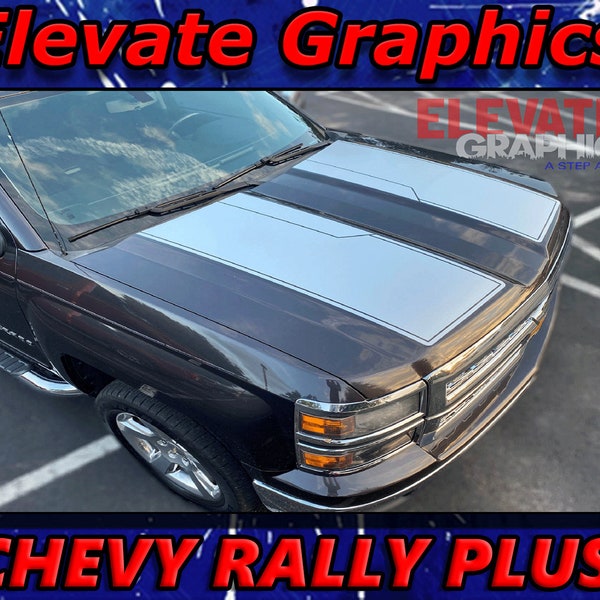 Silverado Hood Decal - Etsy