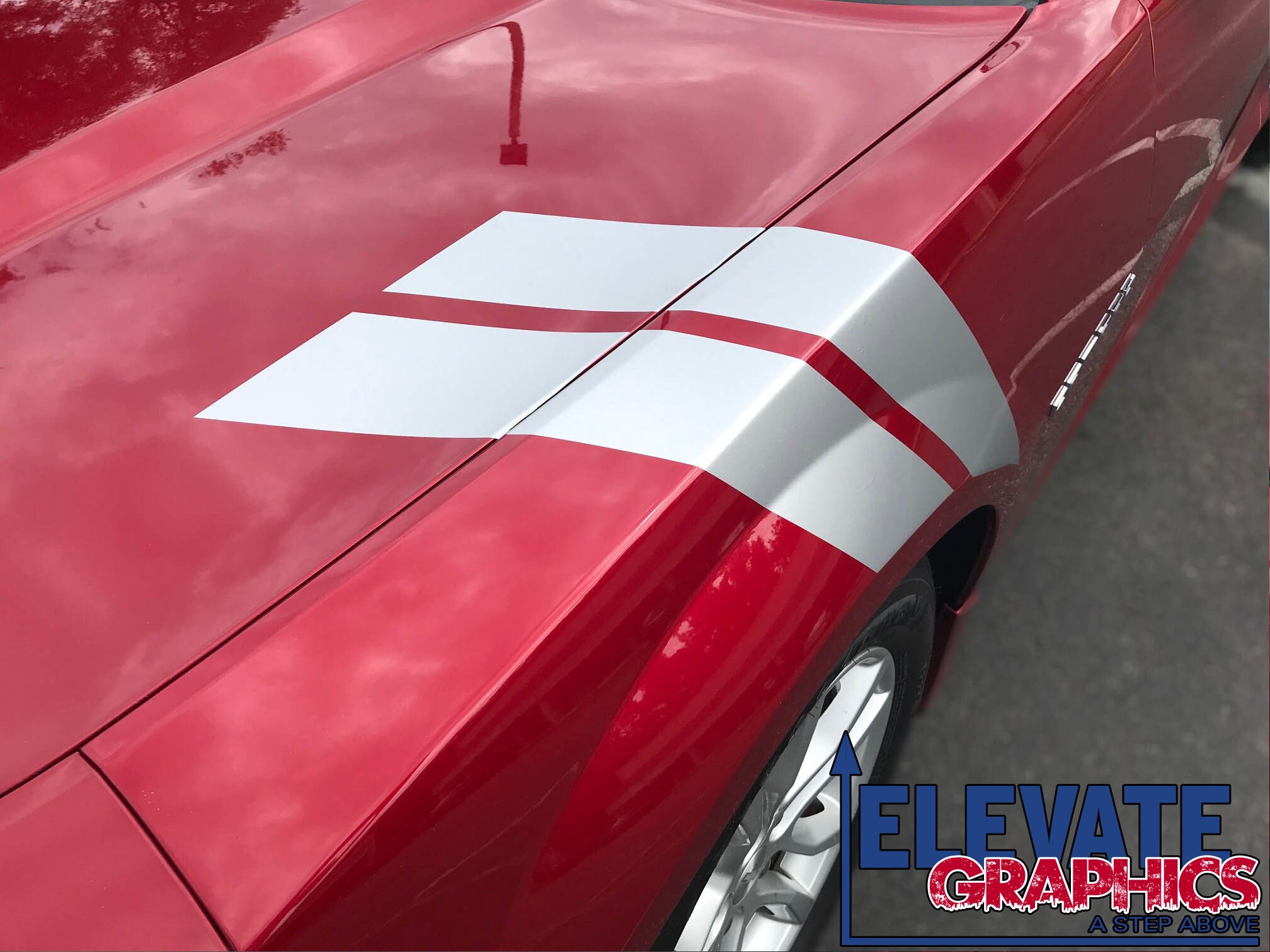 2010-2018 Fits Chevy Camaro Side Hash Mark Stripes Vinyl Auto | Etsy