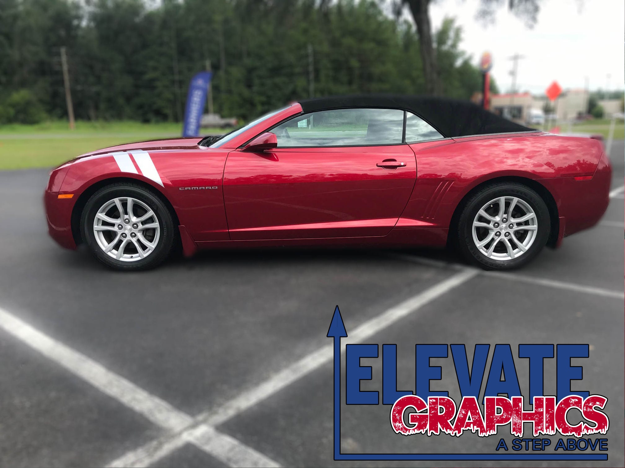 2010-2018 Fits Chevy Camaro Side Hash Mark Stripes Vinyl Auto | Etsy