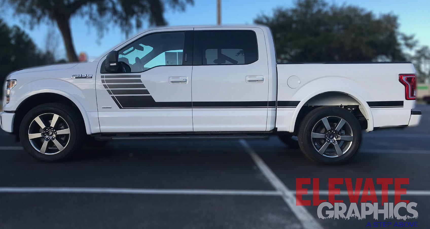 Fits Ford F150 Side Hockey Arrow W/pin Graphics Vinyl Decals Auto ...