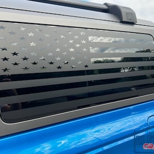 Fits 2021-2024 Ford Bronco Side Window Flag We the People Stirpes Auto ...