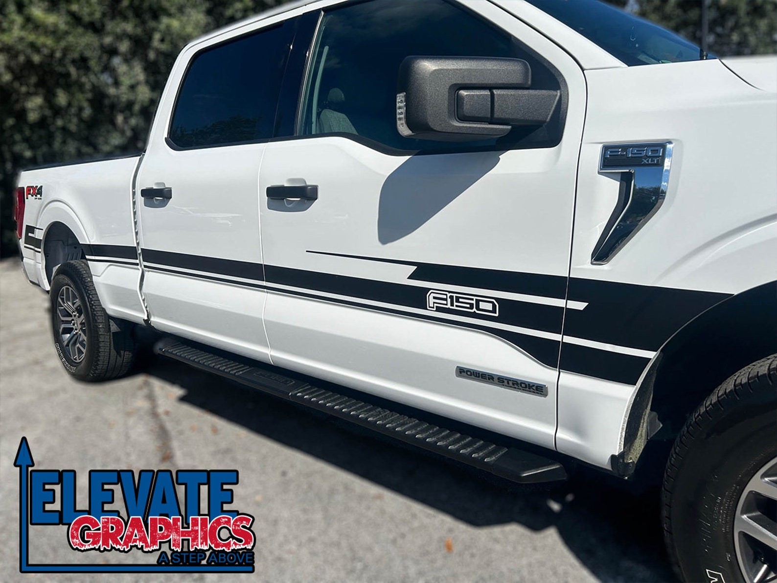 2021-2026 Fits Ford F-150 Side Runner Stripes Auto Vinyl Graphics 3M ...