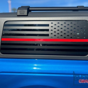 Fits 2021-2024 Ford Bronco Side Window Flag We the People Stirpes Auto ...