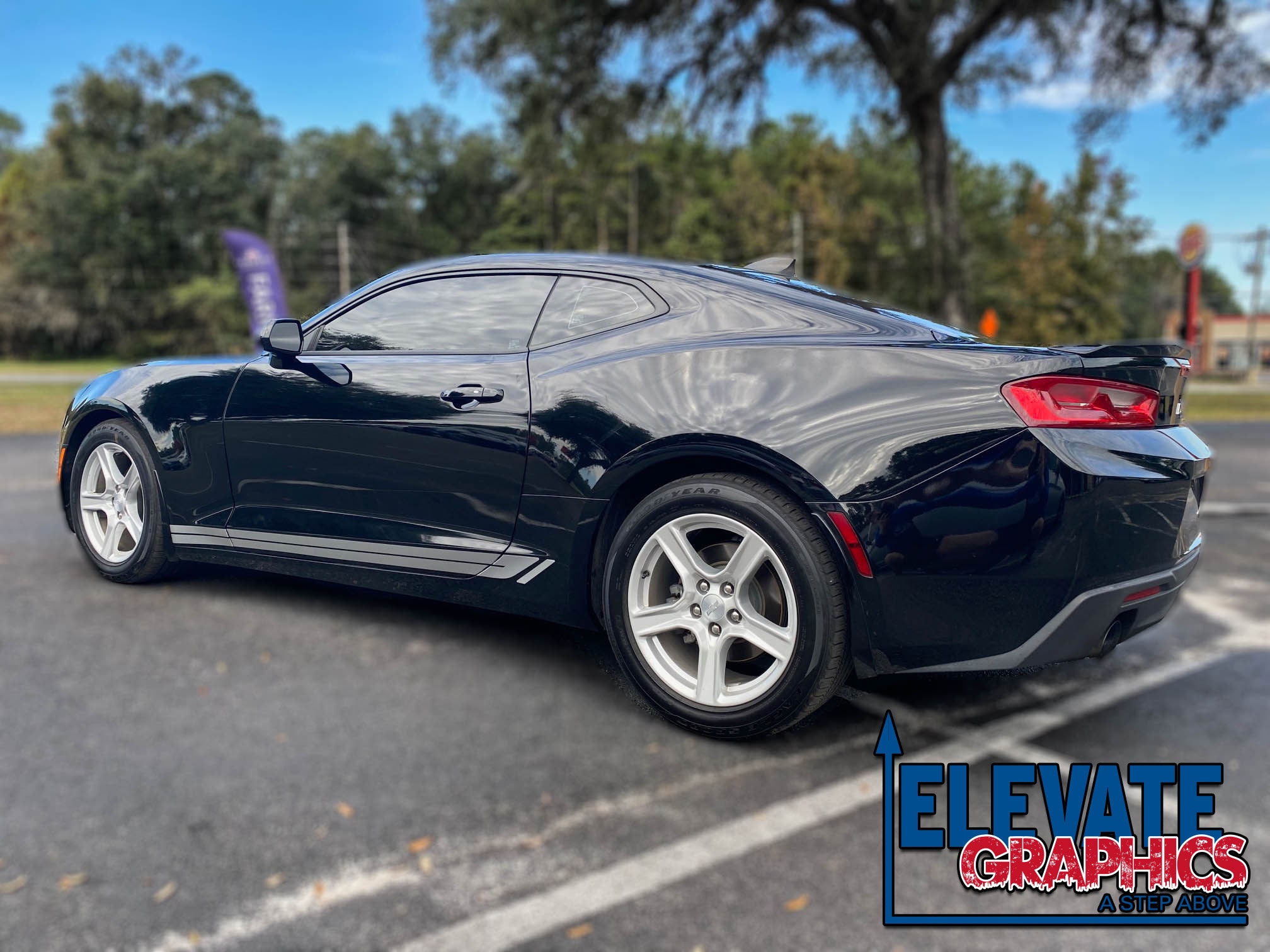 Chevy Camaro Side Rocker Runner Stripes 3M Auto Graphics Vinyl Decals ...