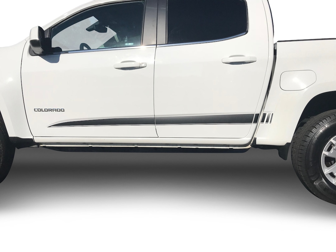 Fits Chevy Colorado Rocker Claw Graphics 3M Vinyl Auto Decals Stripes ...