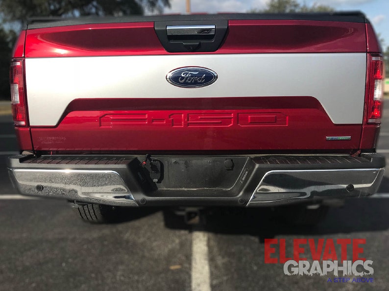 Fits Ford F-150 Solid Tailgate Graphics Years 2015-2020 Auto Vinyl ...