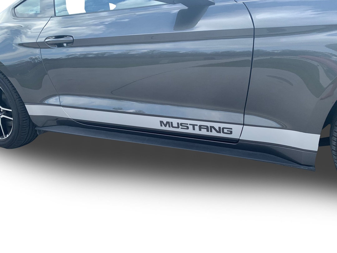For Ford Mustang Side Rocker Graphics Vinyl Auto Stripes 3M Decals and ...