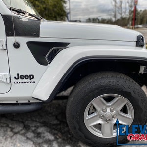2019-2024 Fits Jeep Gladiator and Wrangler Side Vent Inlays Graphics 3M ...