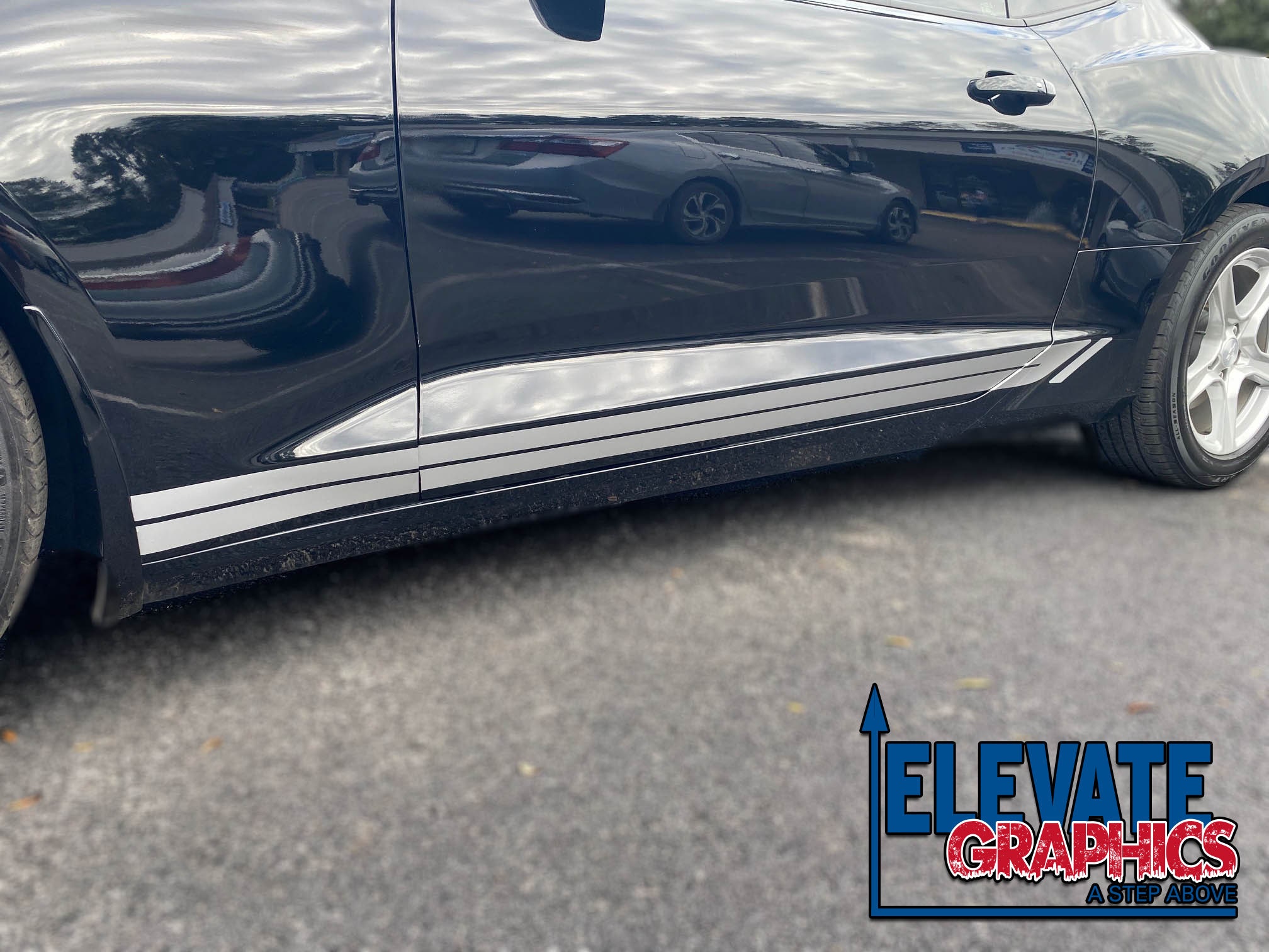 Chevy Camaro Side Rocker Runner Stripes 3M Auto Graphics Vinyl Decals ...