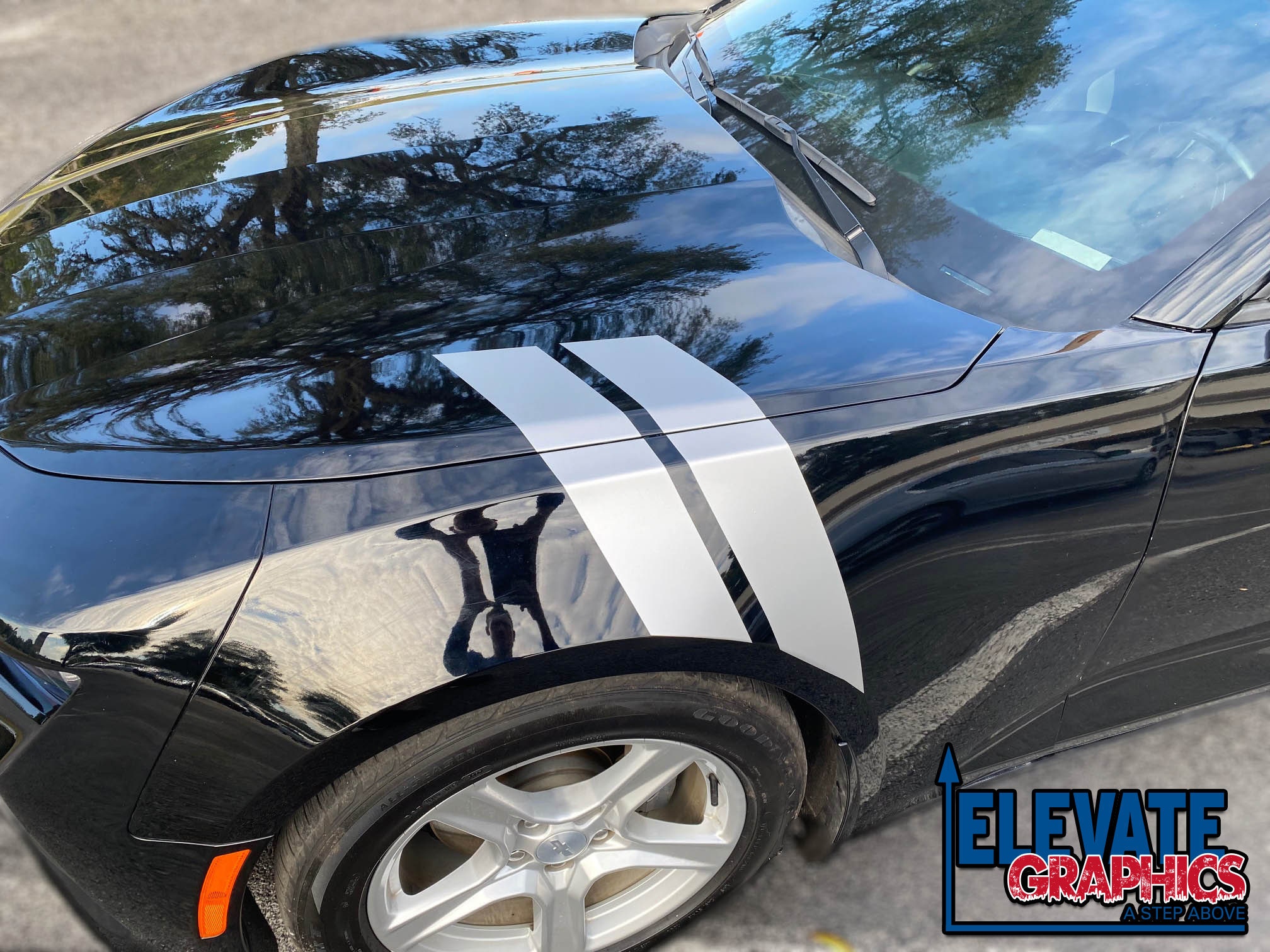 2010-2018 for Chevy Camaro Side Flash Hash Mark Stripes 3M | Etsy