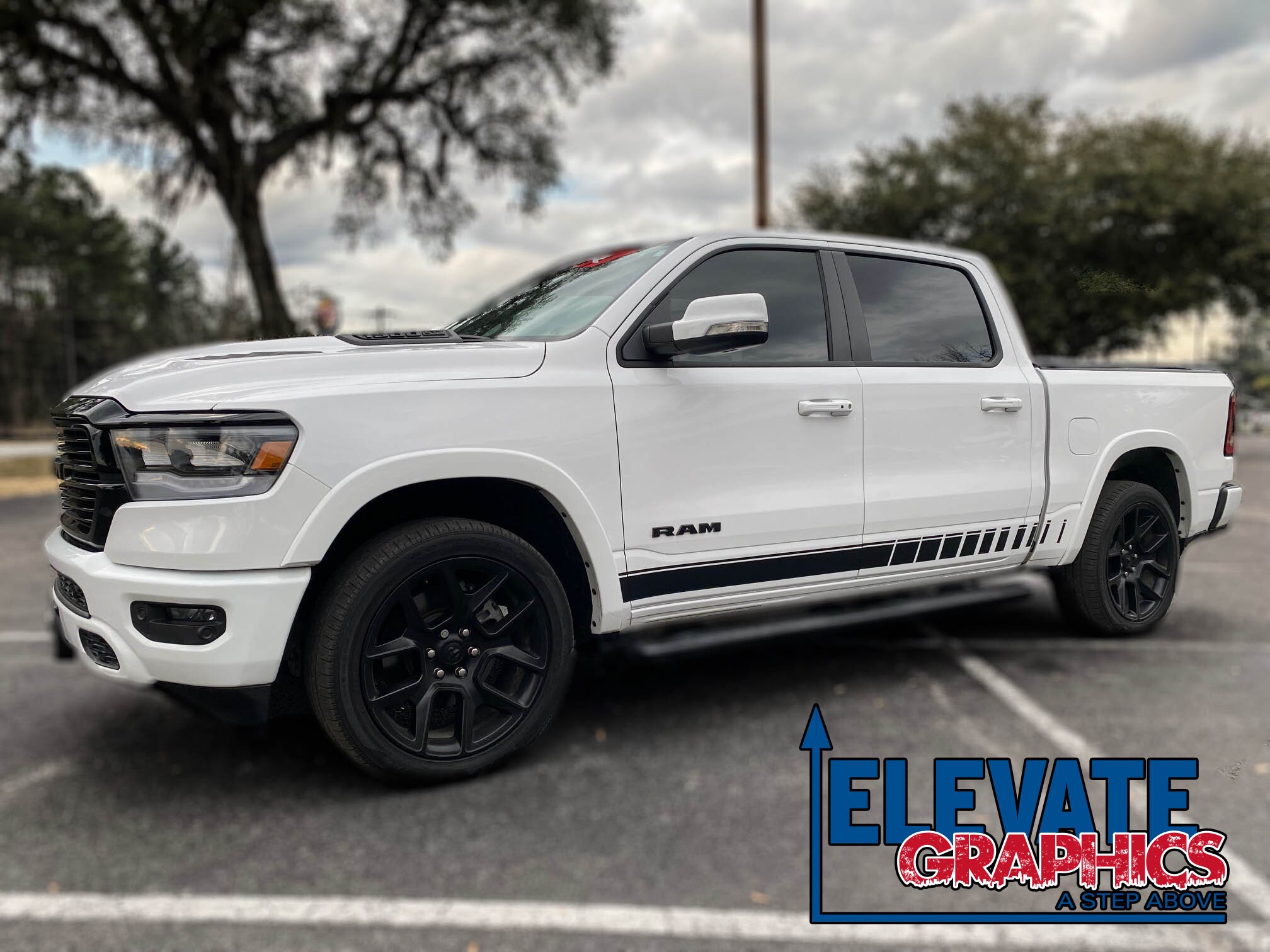 Ram 1500 3m Vinyl Stripes, OEM Style Graphics, Custom Stickers, And ...