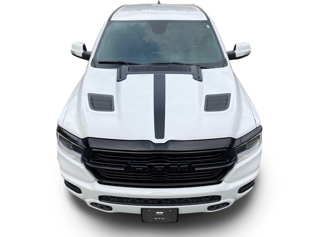 Fits Ram 1500 Hood Beam Stripes 3m Vinyl Graphics Stickers Auto Decals ...