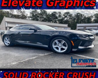 Fits Chevy Camaro Side Rocker Crush Decals 3M Auto Graphics | Etsy