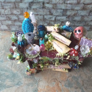 Wizards and Witches Miniature Witches Table Witches Altar - Etsy