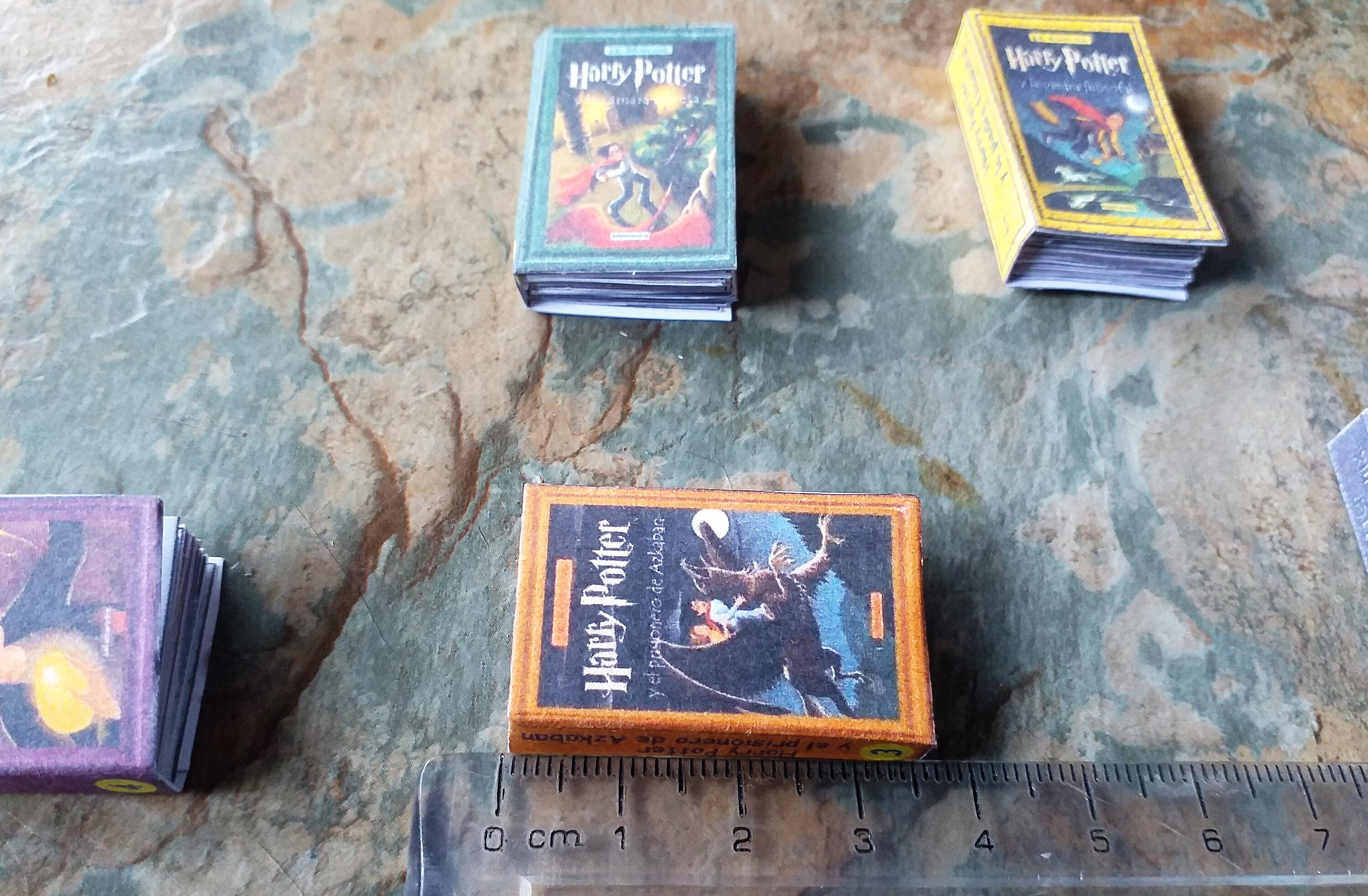 Miniature French Harry Potter Books 5 Harry Potter Books | Etsy