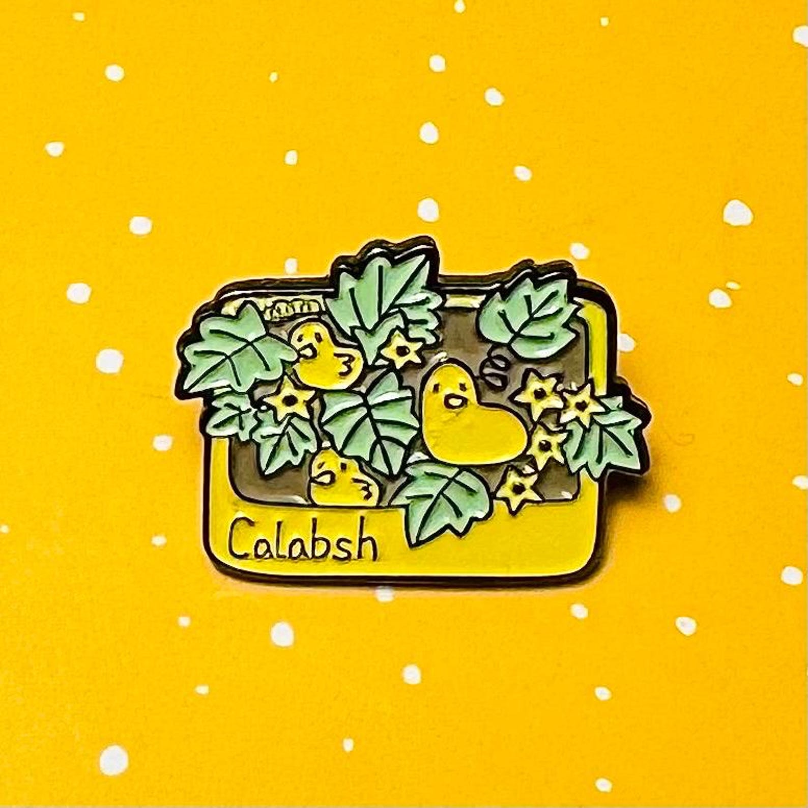 Cute Vegetable Plot Natural Style Vintage Enamel Pin - Punky Pins｜pin ...
