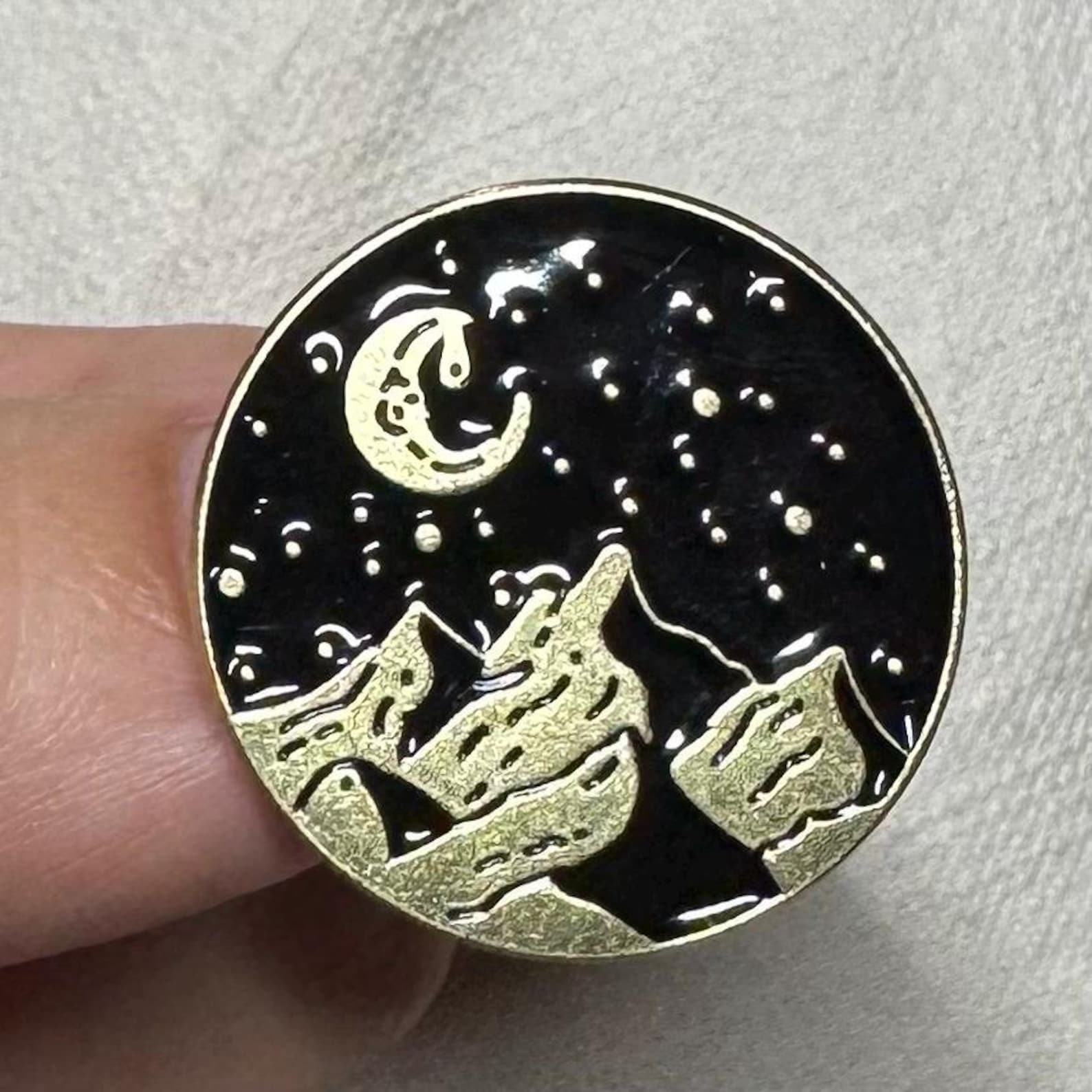 Travel Journey Natural Enamel Pin - Punky Pins｜pin Badge｜badges Funny ...