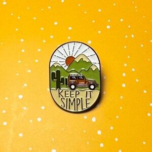 Camping Outdoors Hiking Style Vintage Enamel Pin - Punky Pins｜pin Badge ...