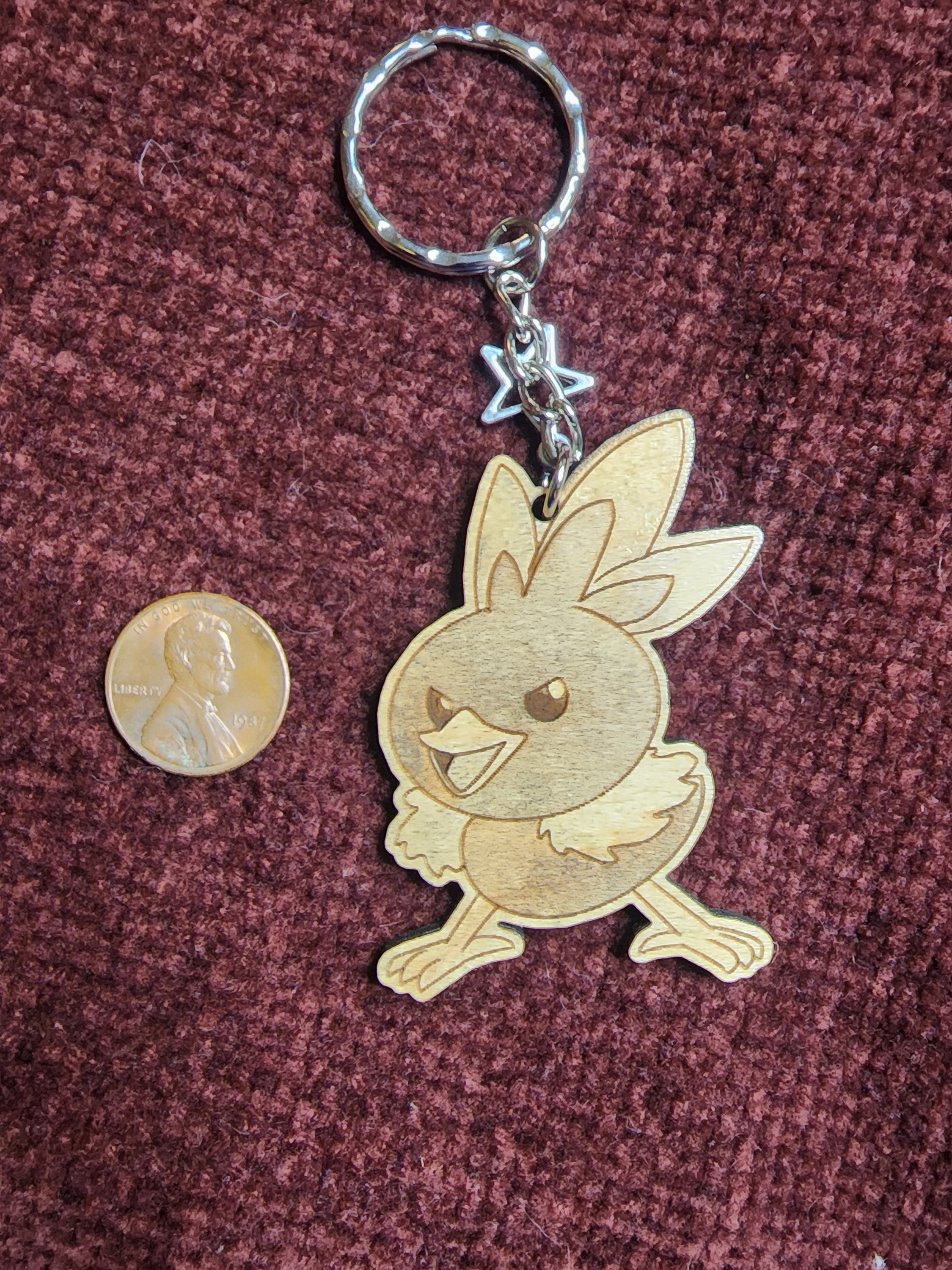 Gen 1-3 Starter Pokemon Wooden Keychains - Etsy