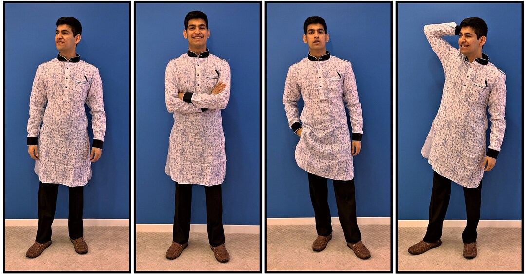 Indian Kurta for Men/linen/long/traditional Clothing/pakistani/festive ...