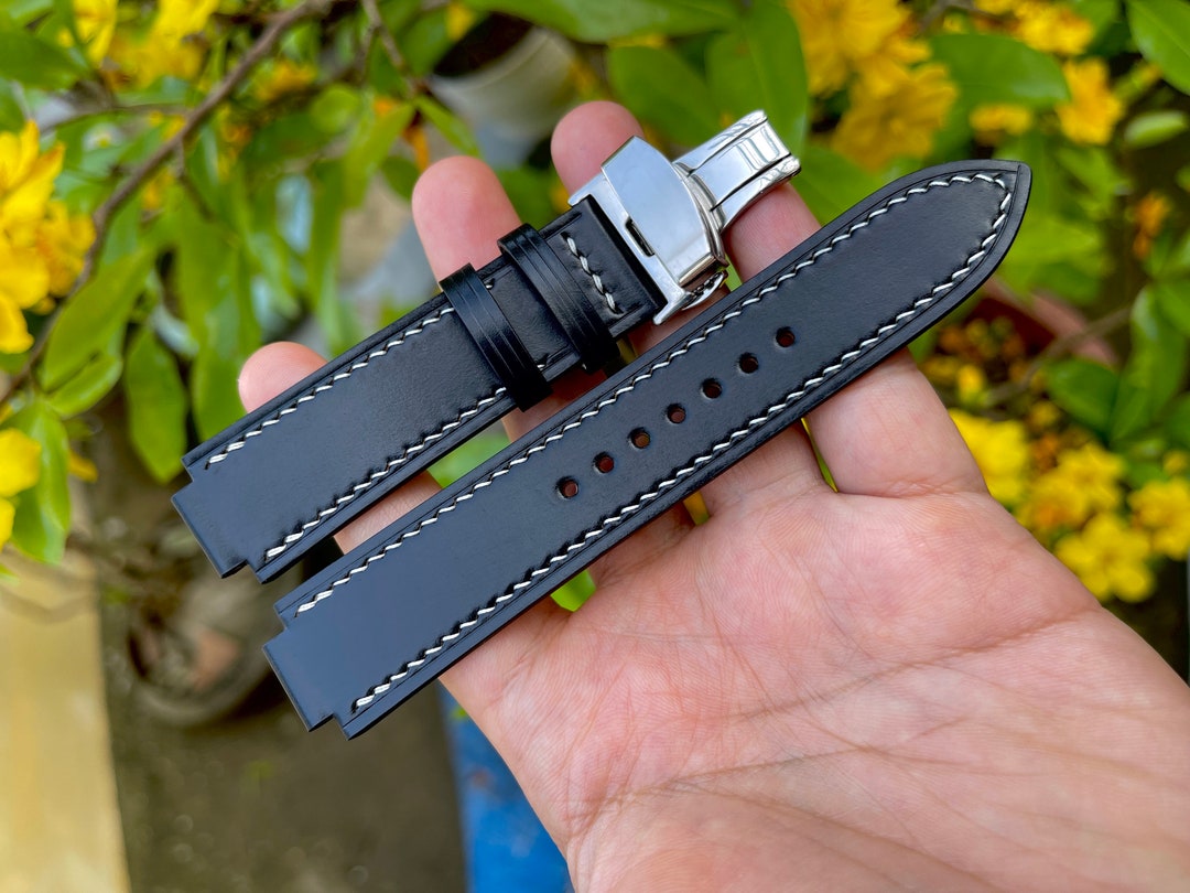 Shell Cordovan Corner Notched, Centre Notched Watch Strap - Etsy