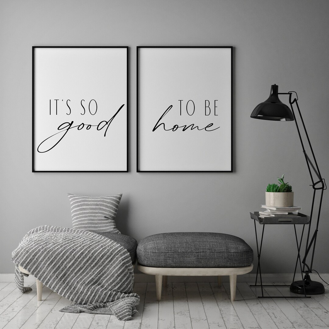 Poster Set of 2 / Home / Picture Living Room / Gift Moving / - Etsy