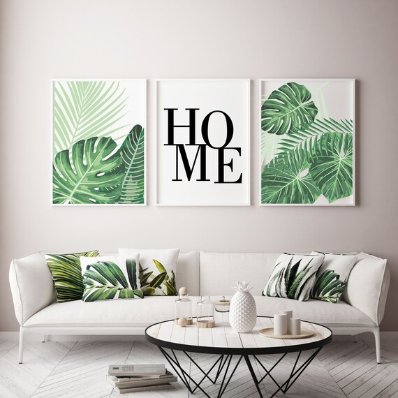 Poster Set of 3 / Home / Picture Living Room / Gift Parade / | Etsy