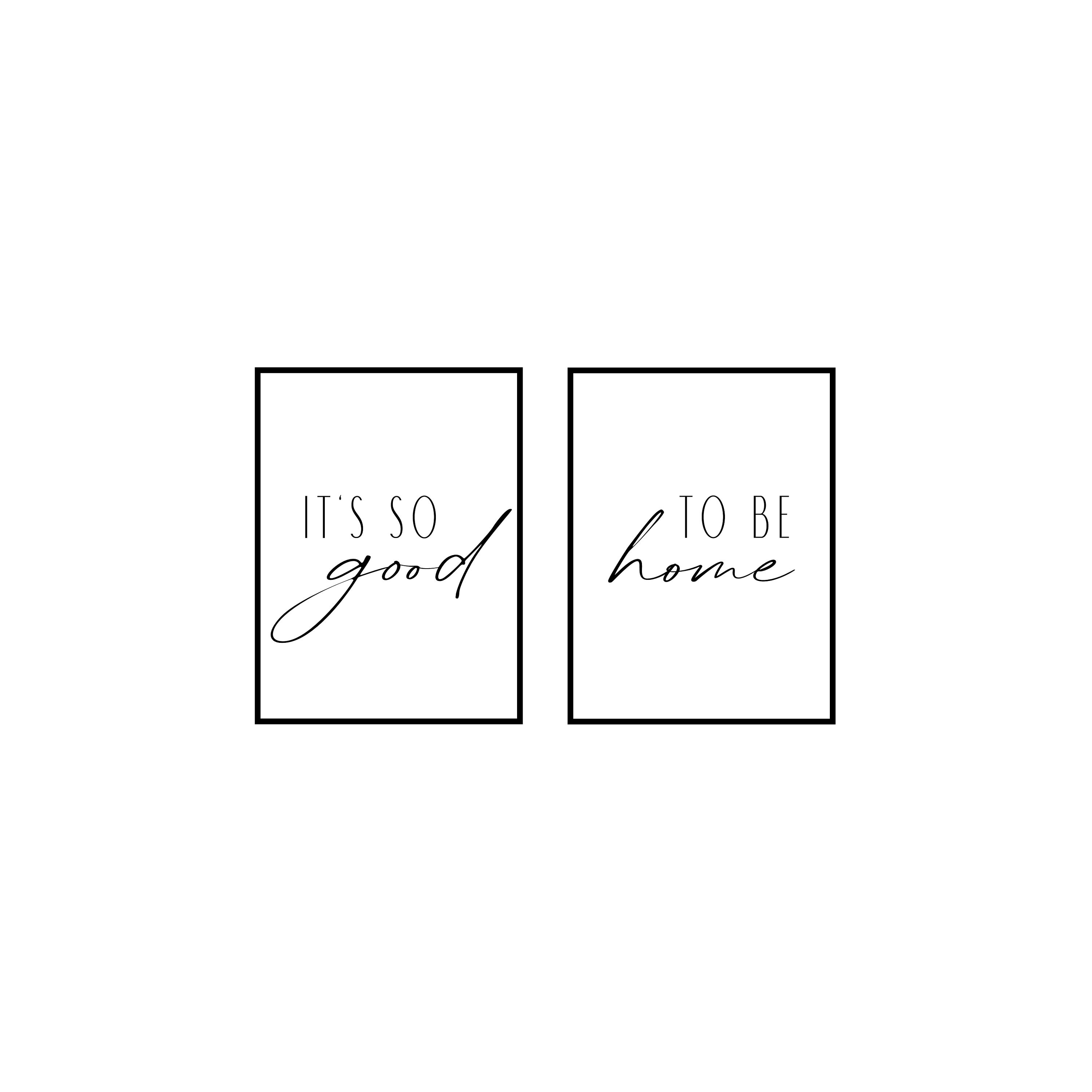 Poster Set of 2 / Home / Picture Living Room / Gift Parade / | Etsy