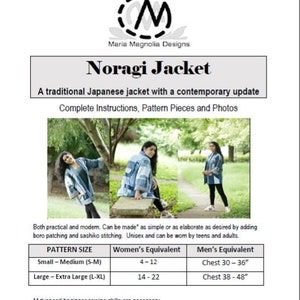 Denim Jacket, Noragi-inspired, From Pre-loved Jeans. Patchwork, Boro ...