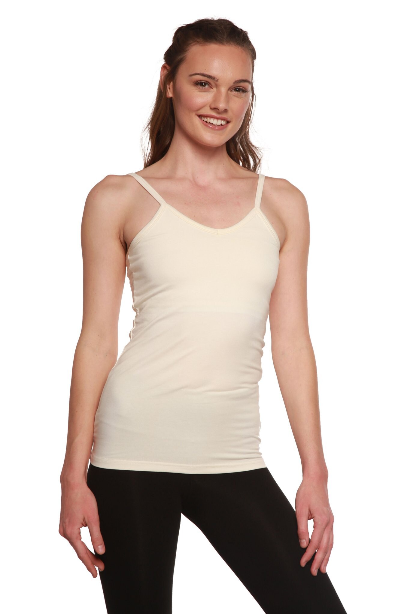 Women's Bamboo/cotton Camisole With Shelf Bra - Etsy