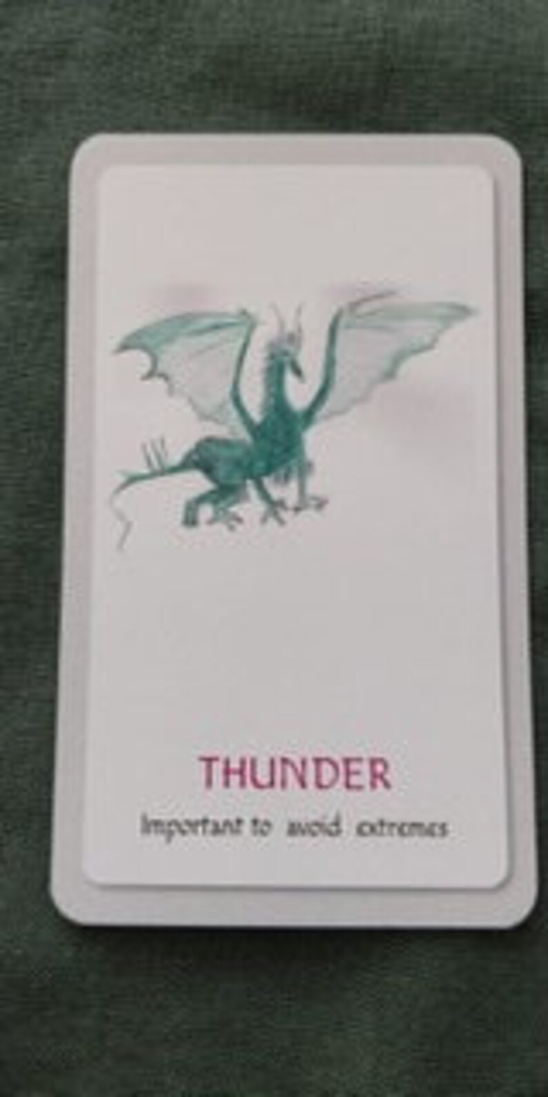 Dragon Oracle Cards - Etsy