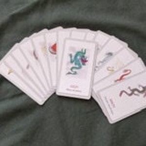 Dragon Oracle Cards - Etsy